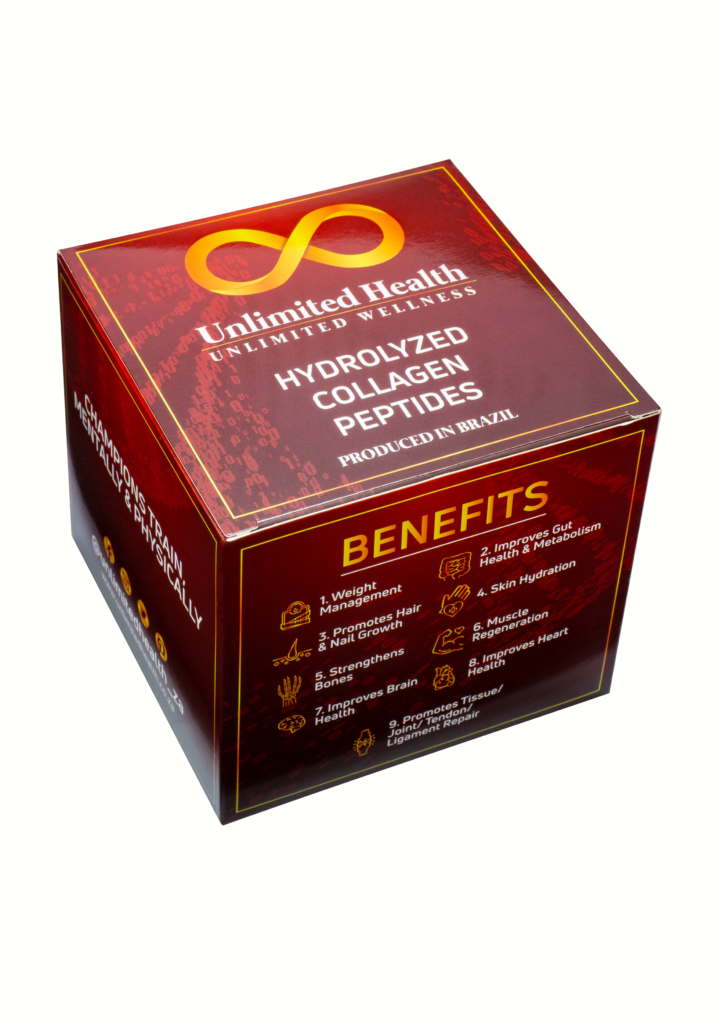 Single Serving Collagen Sachet Travel Box - Unlimited Health